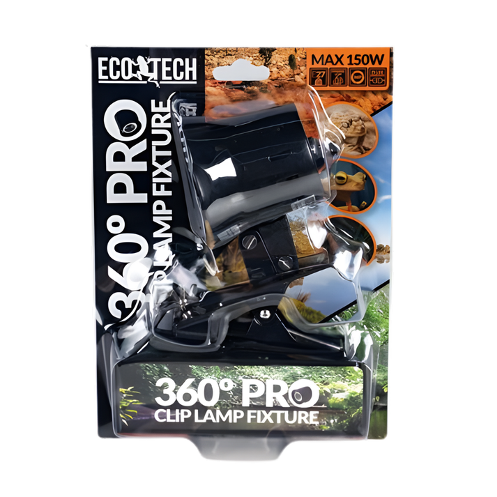 Eco Tech 360 Pro Clip Lamp Fixture 150w (ECT106) – Marine Plus Aquariums