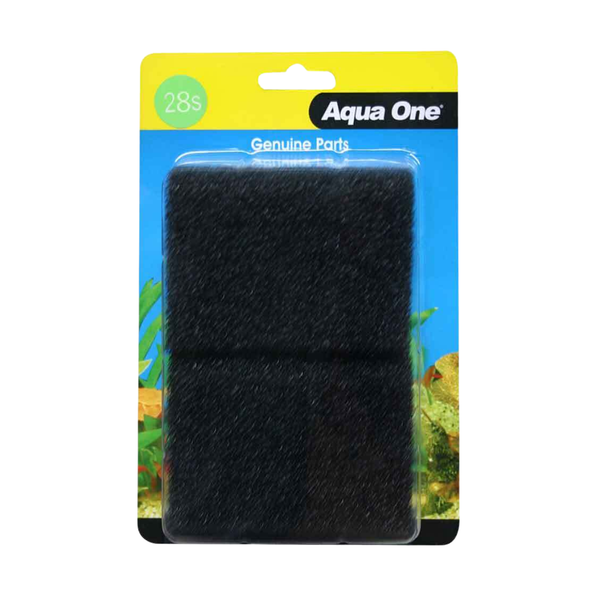 Aqua One 104F Maxi Internal Sponge 28s 2pk (25028s) – Marine Plus Aquariums